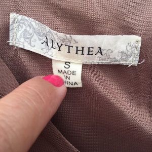 Alythea | Dresses | Alythea Neutral Summer Ruffles Midi Dress Size S ...